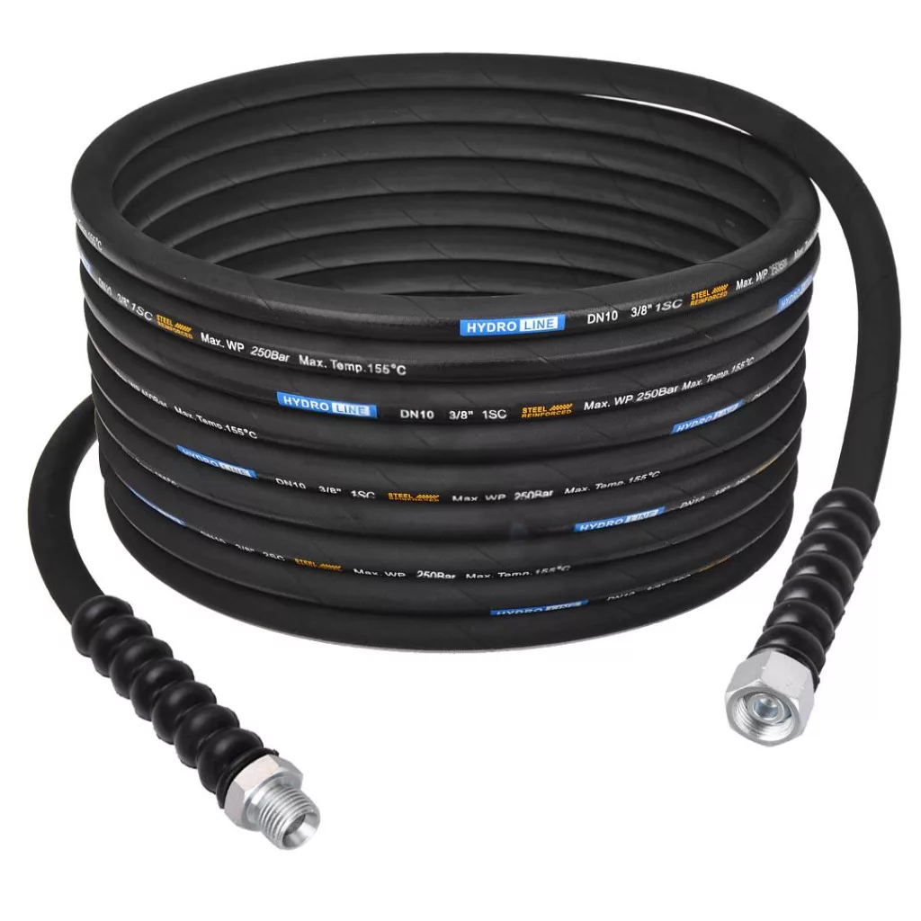 35 méteres HYDROLINE DN10 10 mm 250 BAR nagynyomású hosszabb